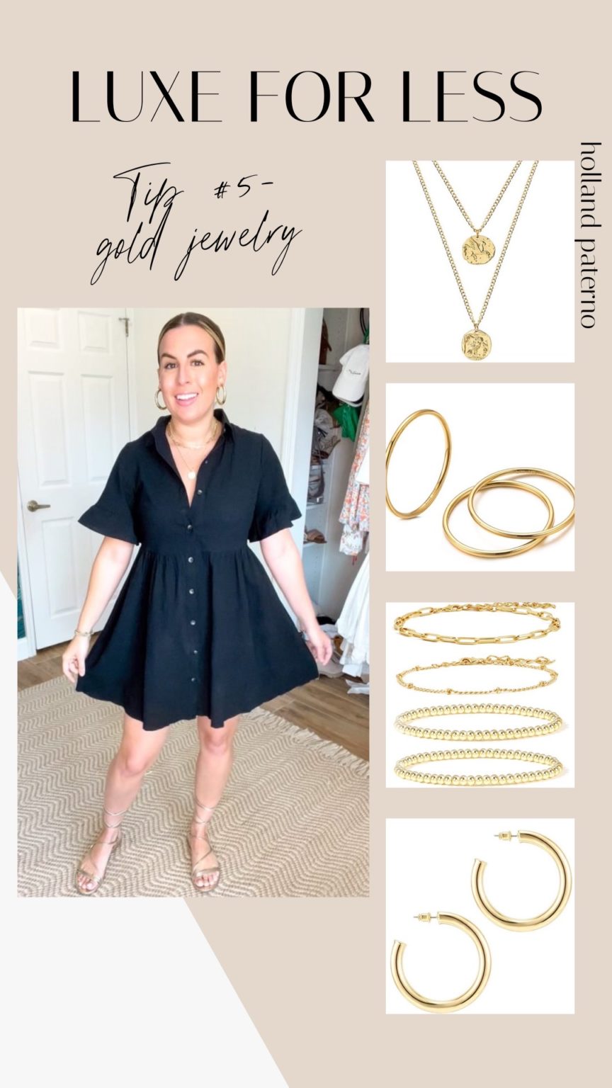 Luxe For Less: Gold Accessories | hollandpaterno.com